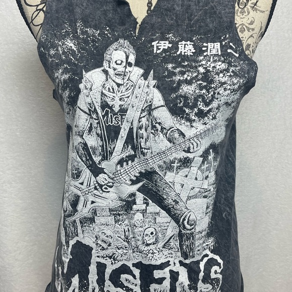Ripple Junction | Tops | Ripple Junction Misfits And Junji Ito Black ...